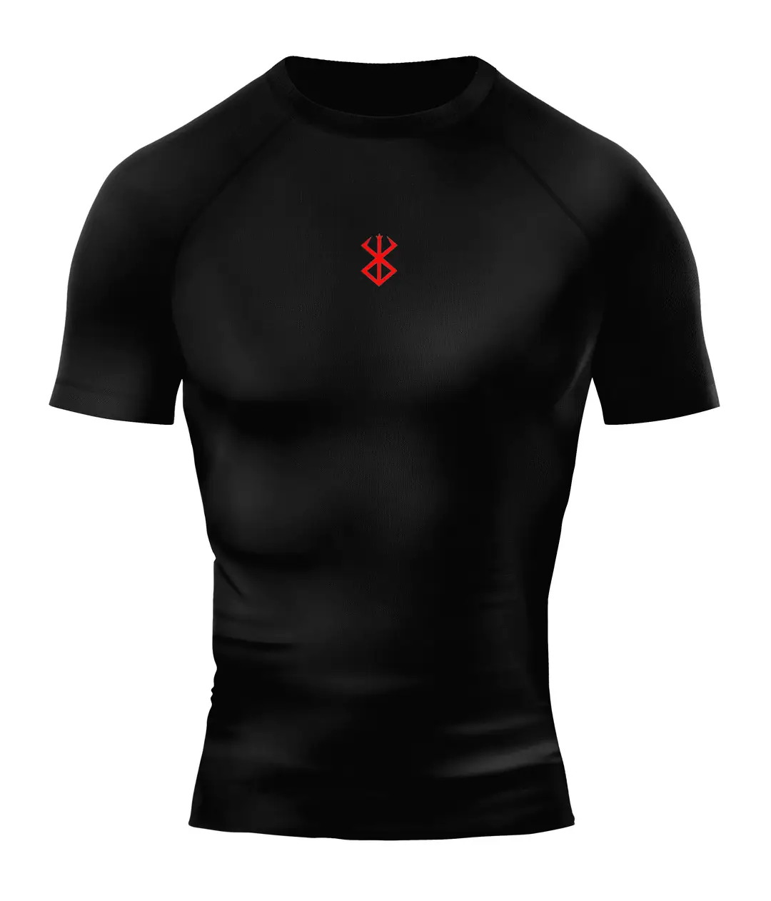 PUMP9® - BERSERK Siyah Short Sleeve Compression T-Shirt