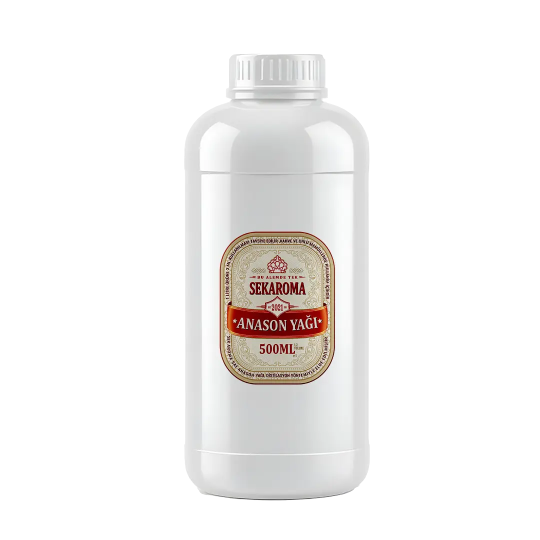 Sek Aroma Kristal Anason Yağı 500ml (Yarım Litre)
