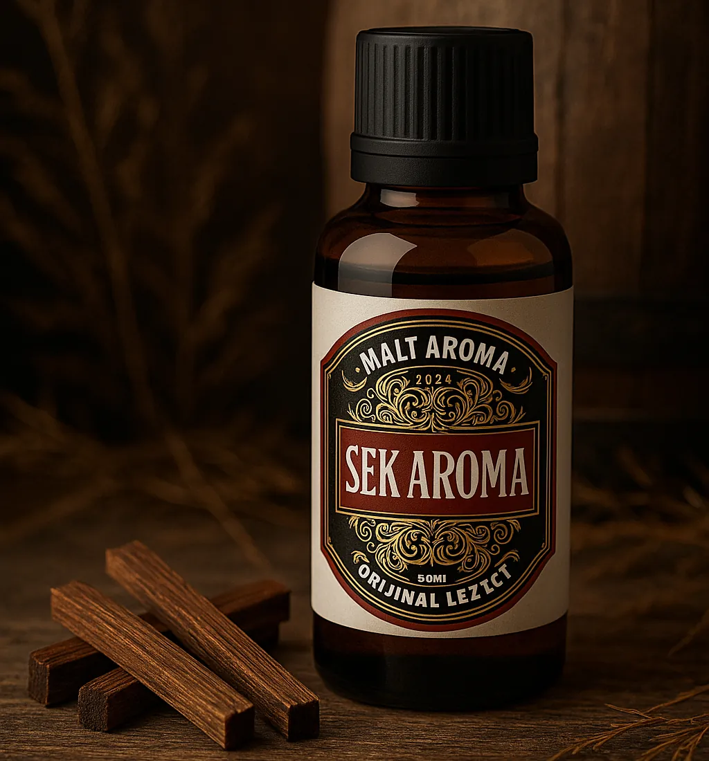 Sek Aroma 50cc Red Malt & Isli Kavrulmuş Amerika Meşe Seti Orjinal Lezzet Arayanlara Özel (12lt ...