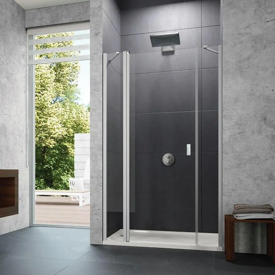 Hüppe Design Pure Sak C Solo T Ekstra Panelli İki Duvar Arası Açılır ...