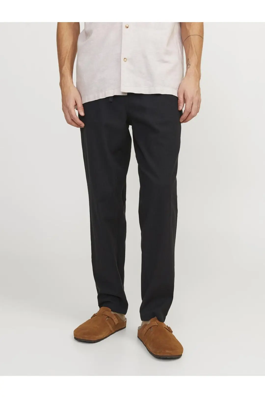 Jack & Jones Jpstace Breeze Jogger Erkek günlük Keten Pantolon 12229699