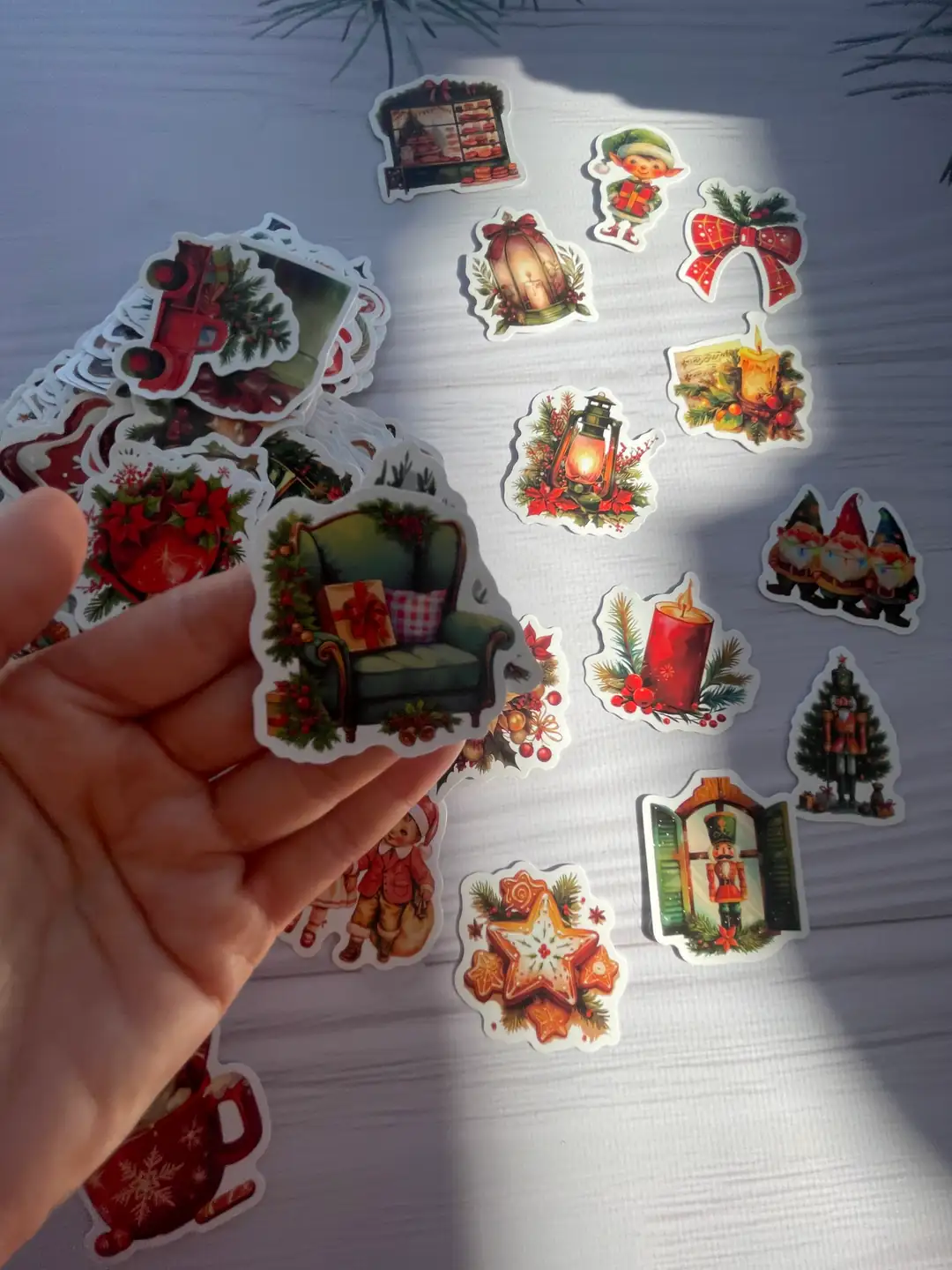 Kesimli Opak Sticker Set-2 20li