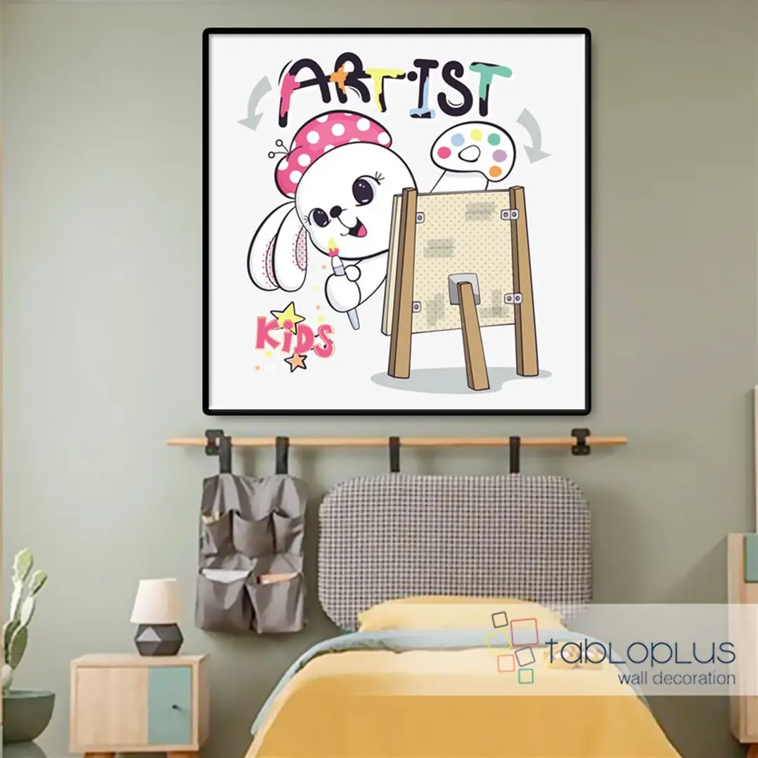 Artist Kids Kanvas Tablo - Tablo Plus