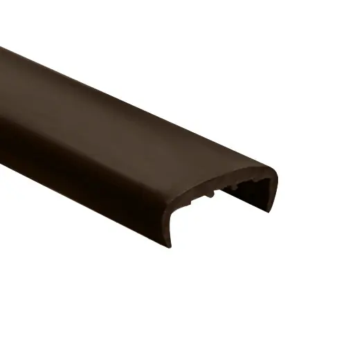 Hard PVC Edge Closing U Profile 18mm Veneered Wenge