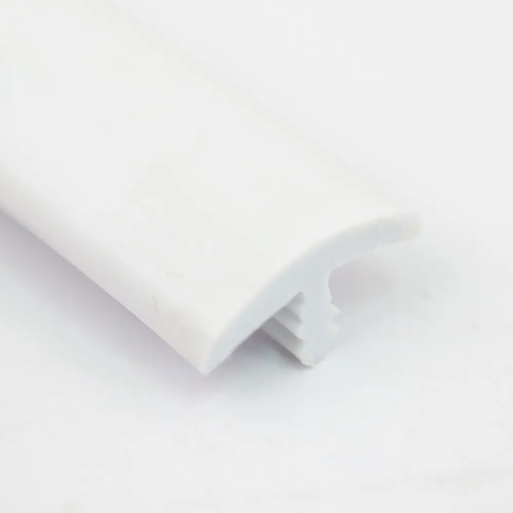 Soft PVC Edge Covering T16mm Plain White