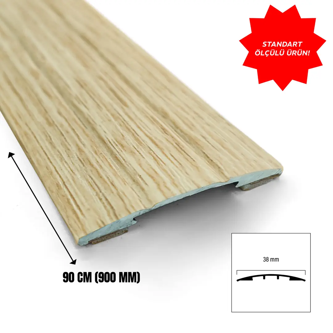 Aluminum Door Threshold Strip 30 mm 270 cm Yenice Oak - 113 YM
