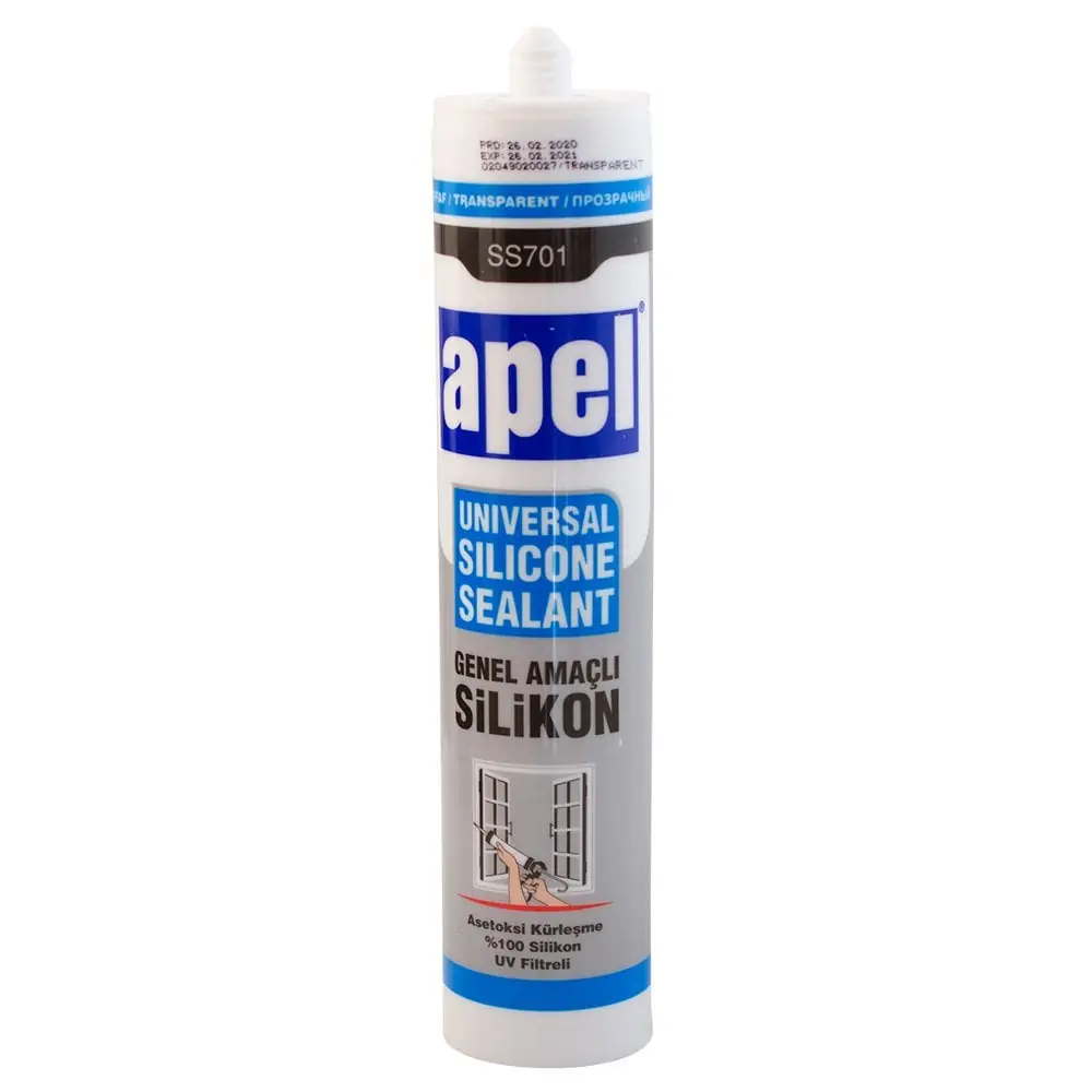 Apel General Purpose Clear Silicone