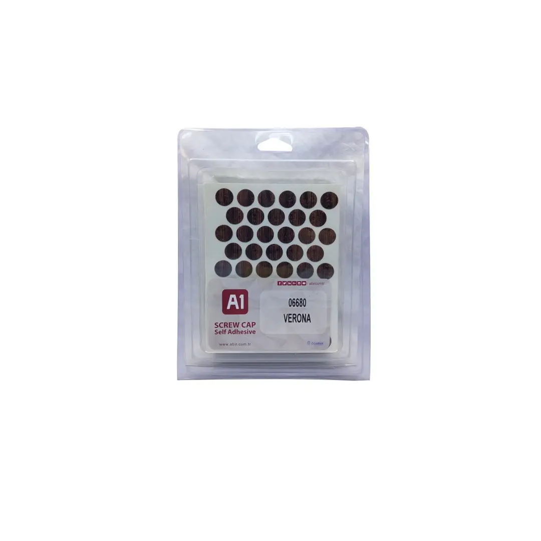 PVC Self-Adhesive Cap with Pattern 14mm Verona