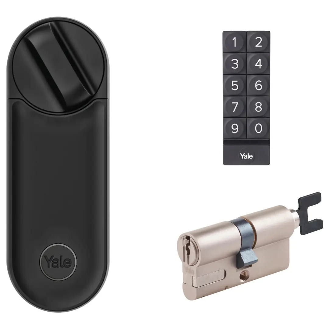 Yale Linus® Akıllı Kilit L2 Siyah Set - Algeliyo.com