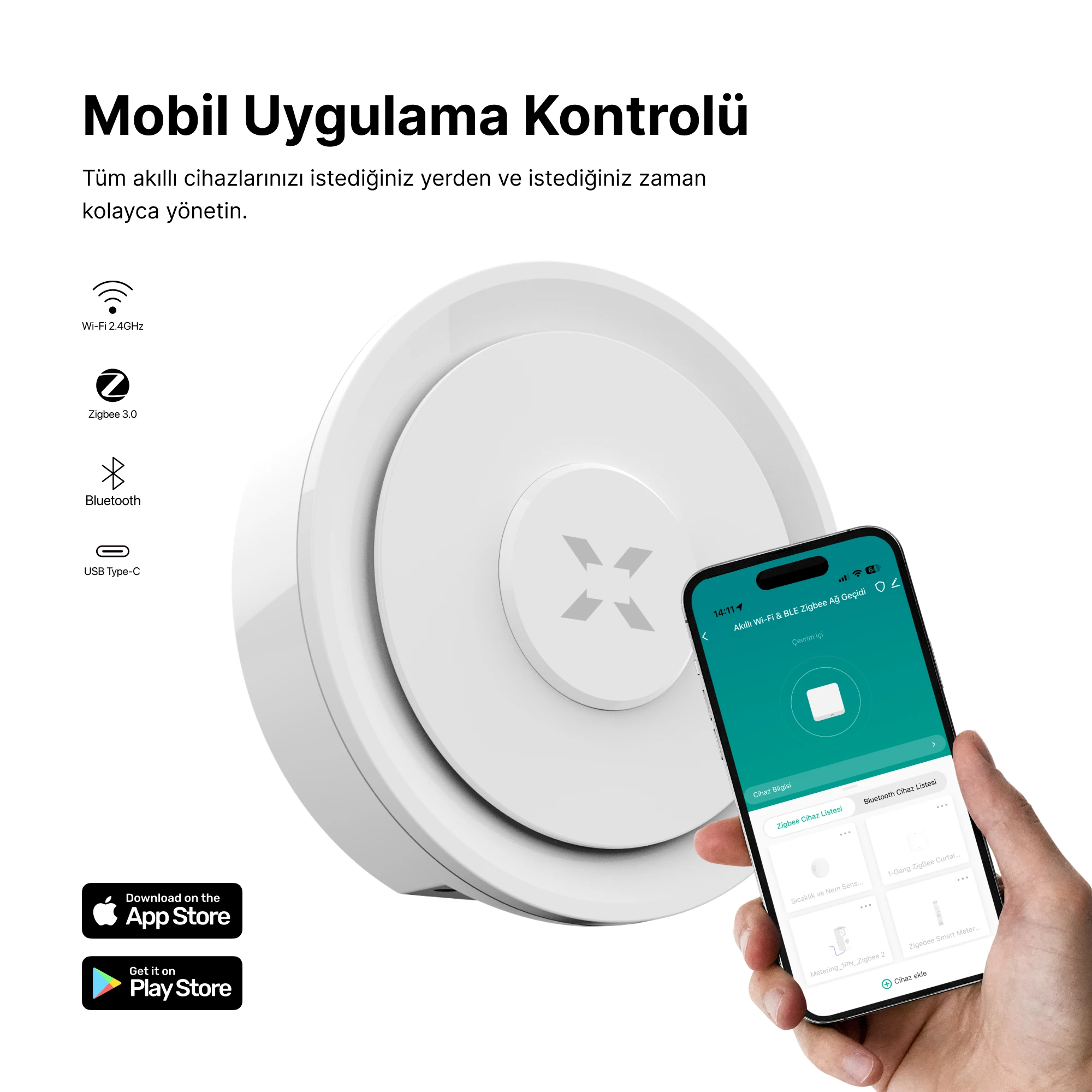 XENON Zigbee & Wi-Fi Ağ Geçidi Gateway