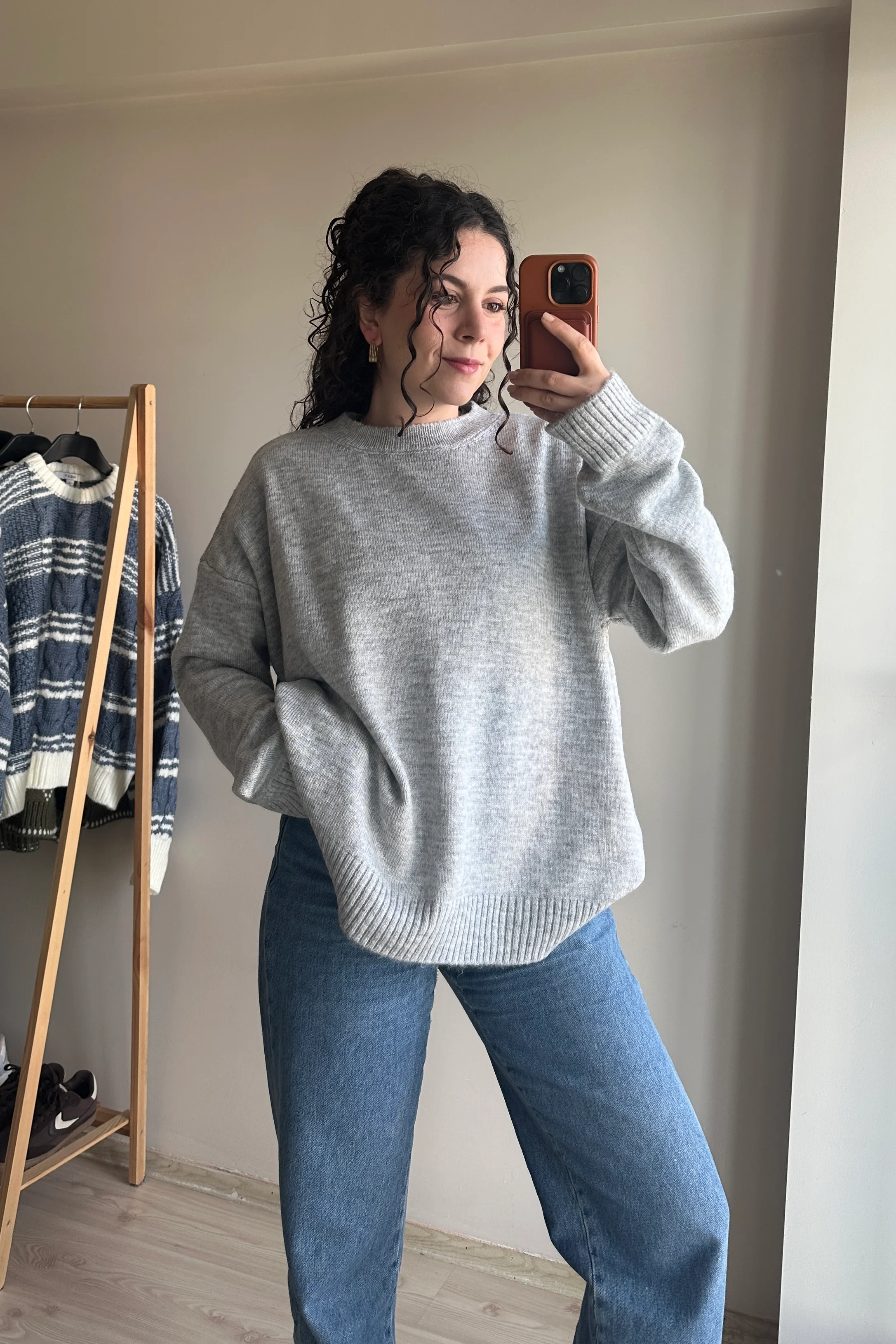 Nova Oversize Yumuşak Dokulu Triko Kazak | Triko Kazak Modelleri | NANIM