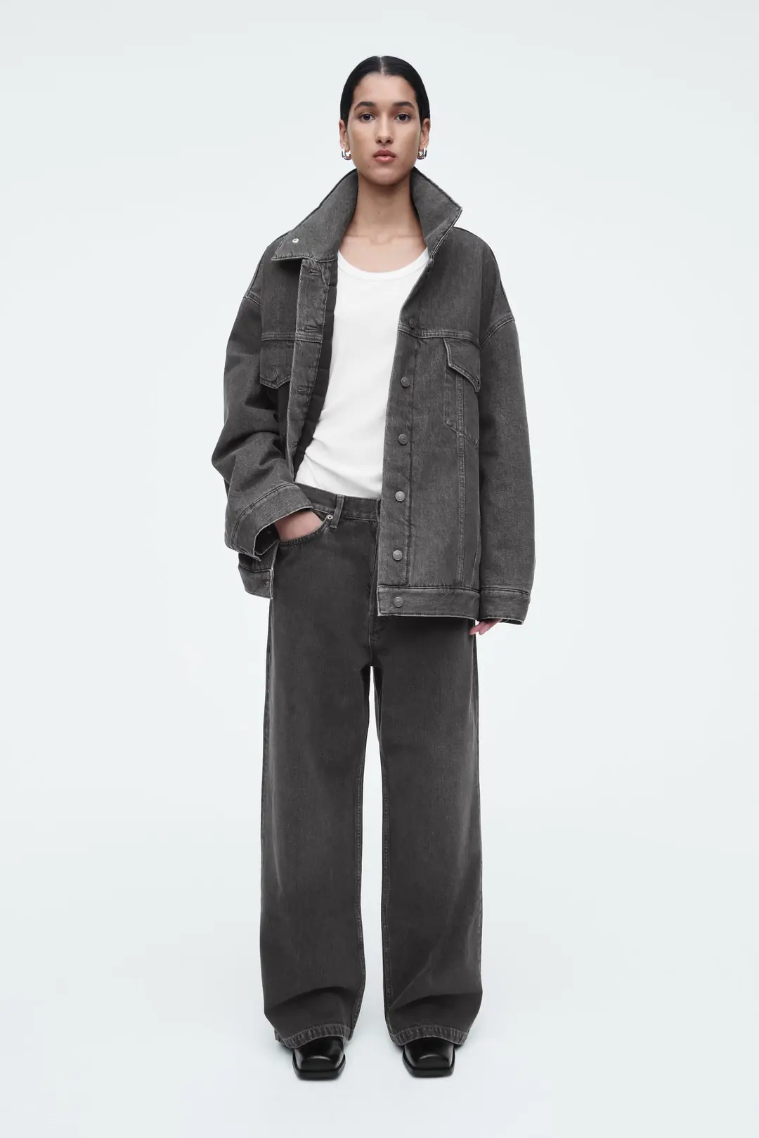 COS %100 Organik Pamuk Wide Leg Jean | 5.150₺ yerine 1.250₺ | %70’e ...