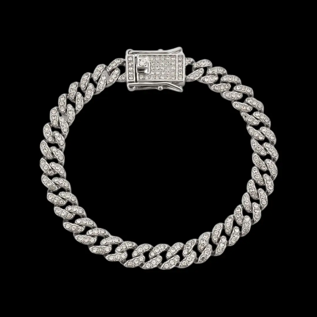 8mm Micro Cuban Bracelet Bileklik