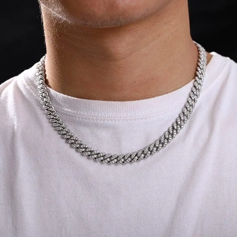 8MM Micro Cuban Chain Silver