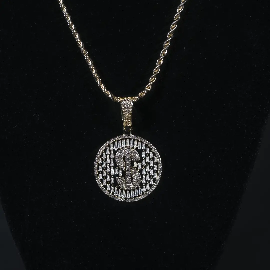 Iced Out Merco Pendant GOLD