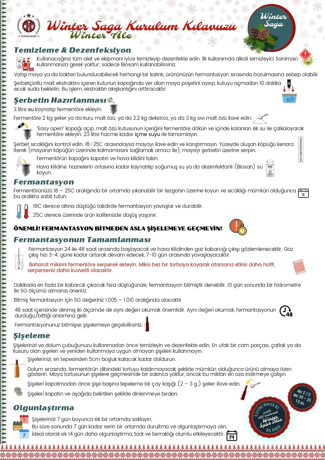 Winter Saga Kurulum Kılavuzu