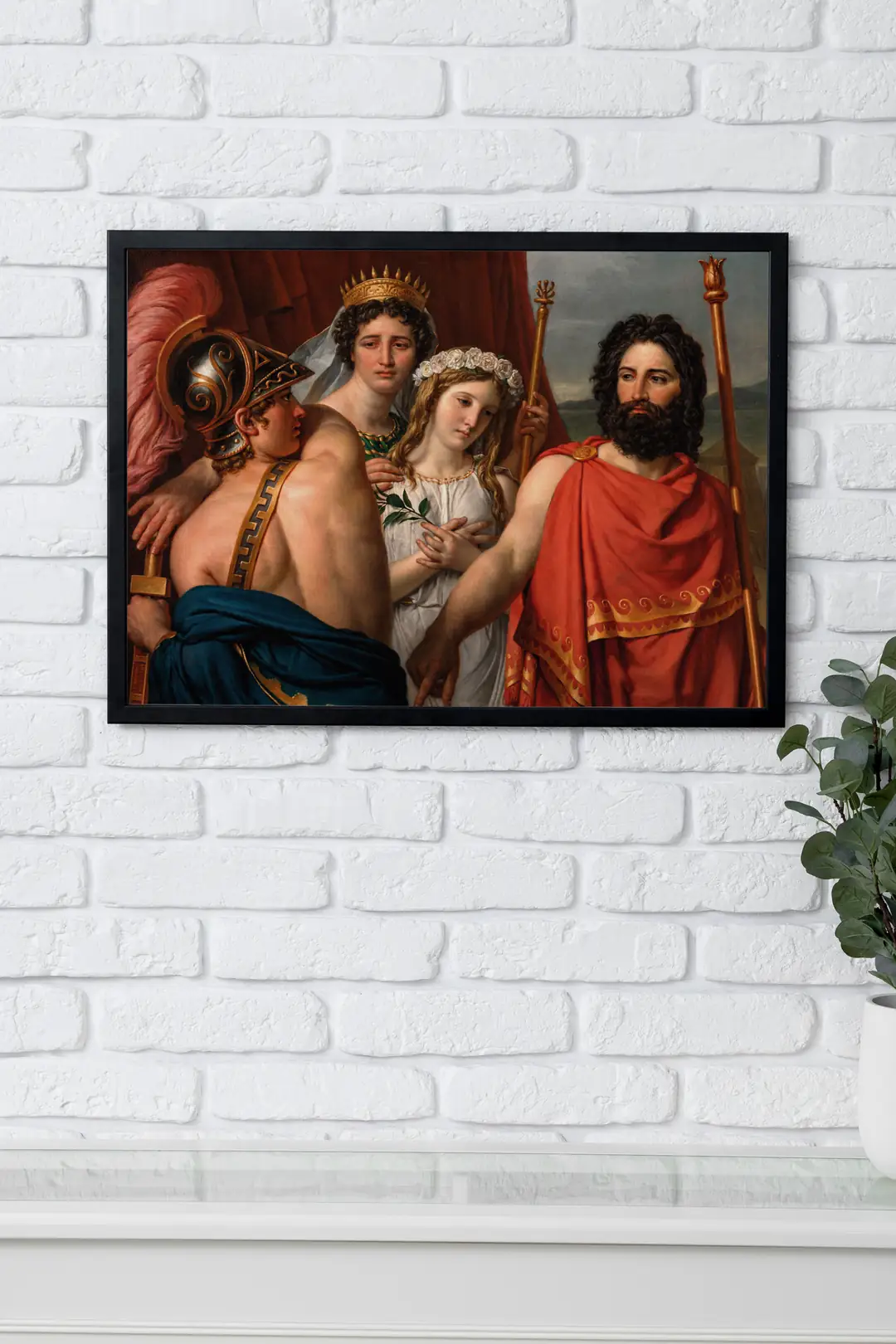 Jacques-Louis David - Aşil'in Öfkesi Poster