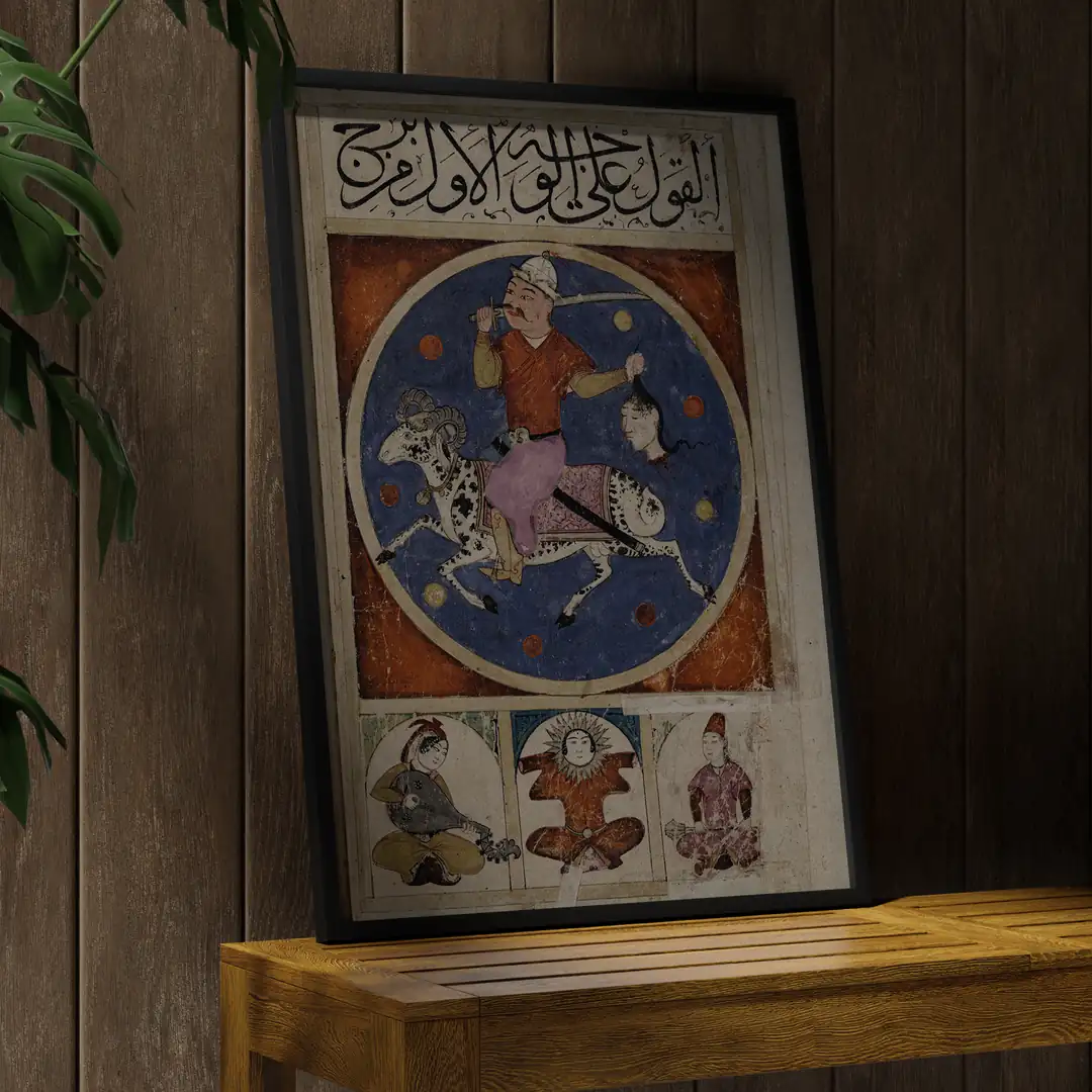 Kitabü'l-Bulhan (Şaşırılacak Şeyler Kitabı) - Koç Burcu Poster (Kitab ...