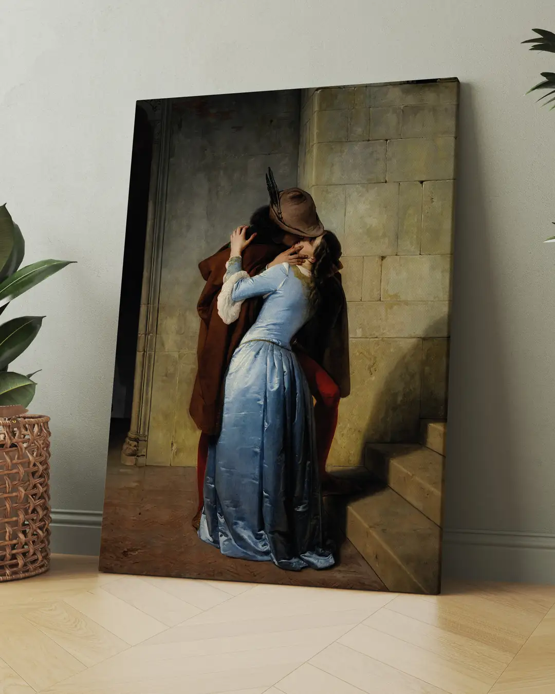 Öpücük Poster (Kiss) - Francesco Hayez