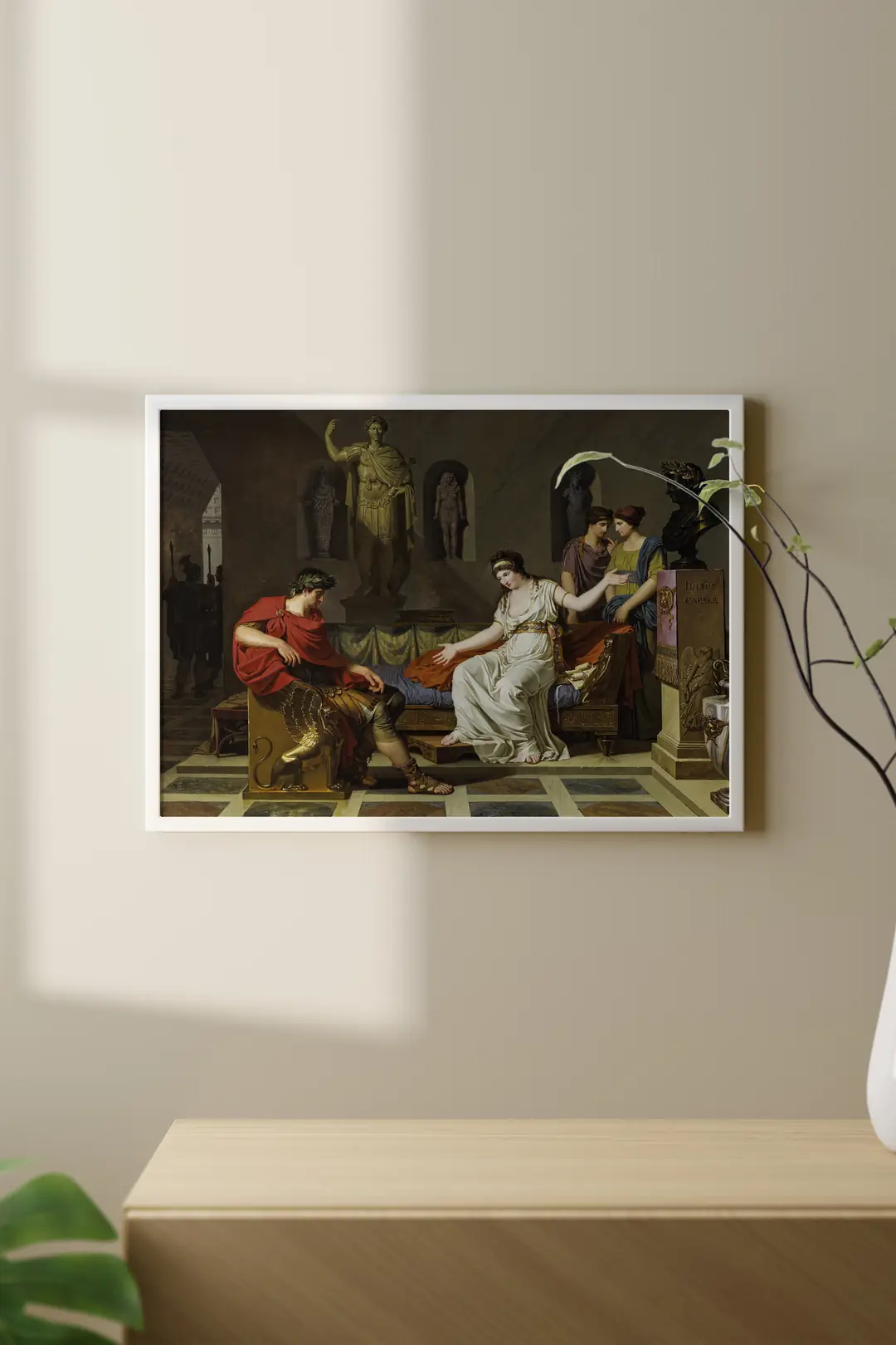 Louis Gauffier - Cleopatra ve Octavian