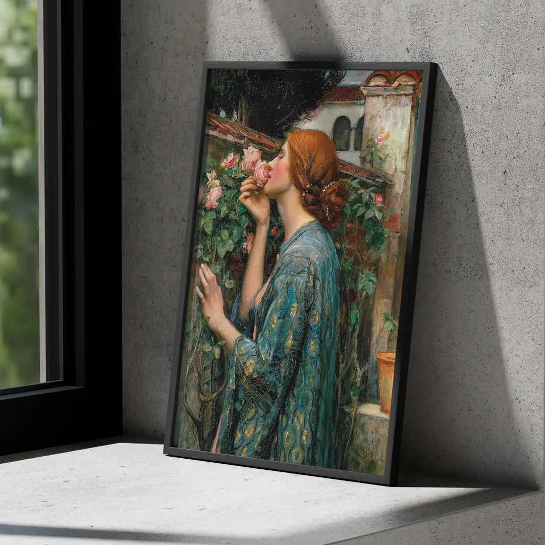 Gülün Ruhu Poster (The Soul of the Rose) - John William Waterhouse