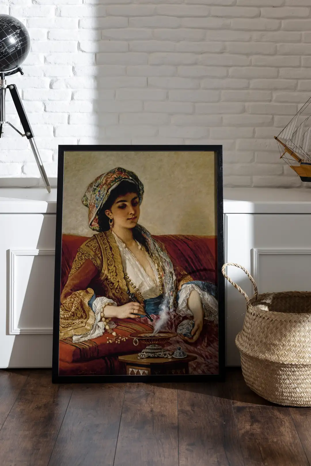 Cesare Dell'Acqua - Osmanlı Güzeli Poster