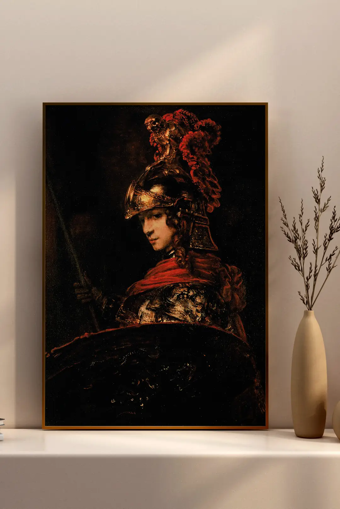 Pallas Athena Poster (Pallas Athene) - Rembrandt van Rijn