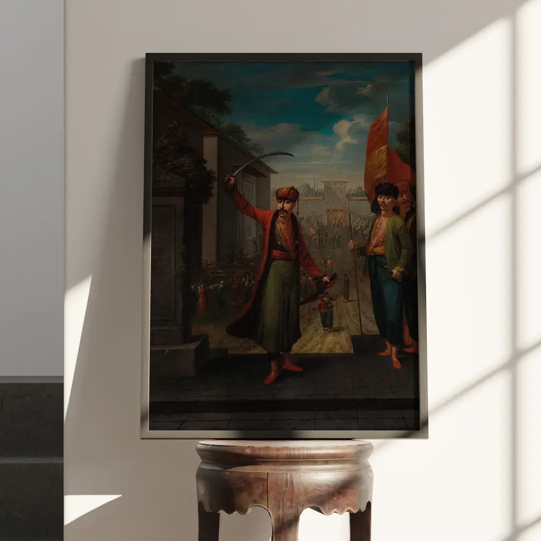 Jean Baptiste Vanmour - Patrona Halil Poster