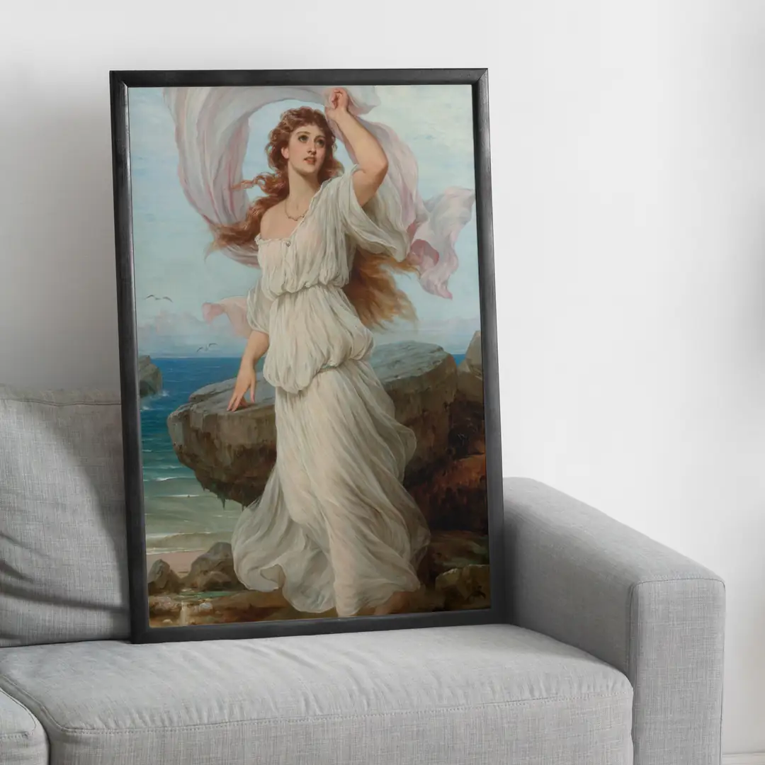 Thomas Francis Dicksee - Miranda Poster