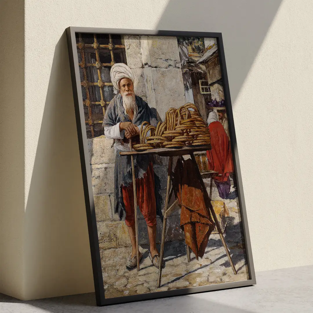 Daniel Israel - Simit Satıcısı Poster