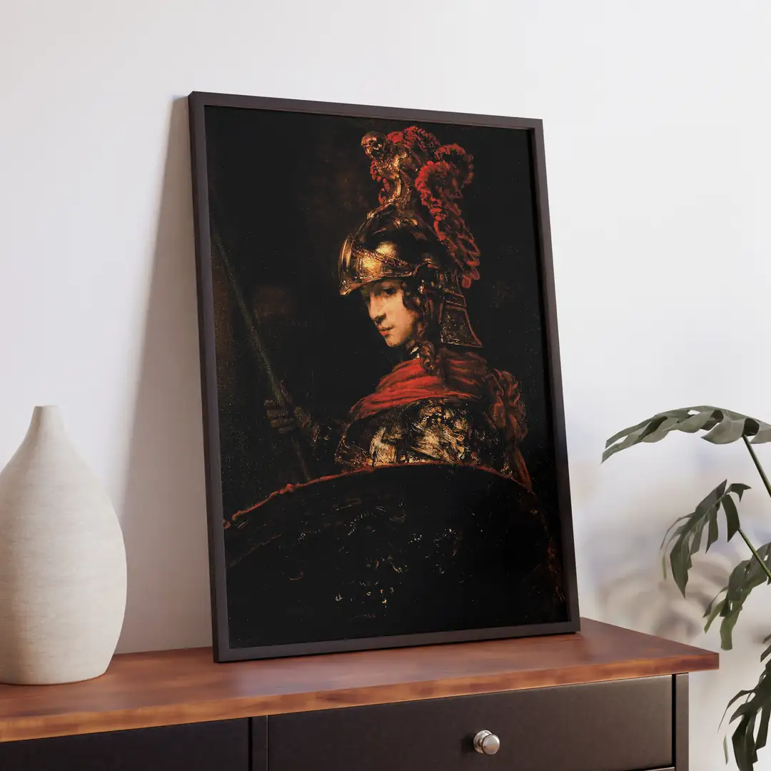 Pallas Athena Poster (Pallas Athene) - Rembrandt van Rijn