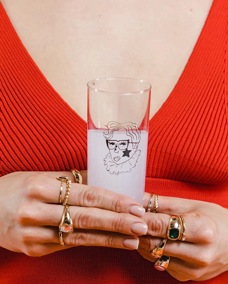 Glam Star Klasik Rakı Kadehi