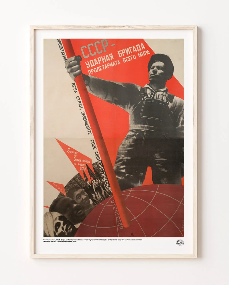 Sosyalist Anavatan, Poster