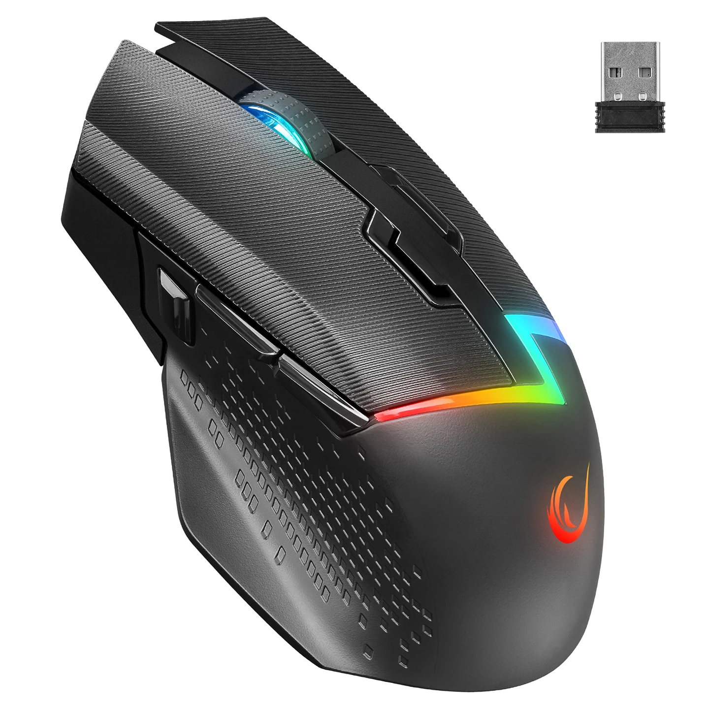 Rampage DROP M3 V2 24000 DPI 3311 Sensor Siyah RGB Şarjlı Kablosuz 80 ...