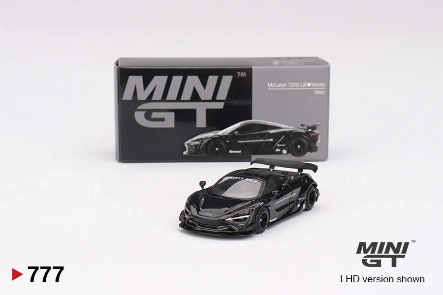 (ÖN SATIŞ) Mini GT 1/64 McLaren 720S LB Works Black MGT00777