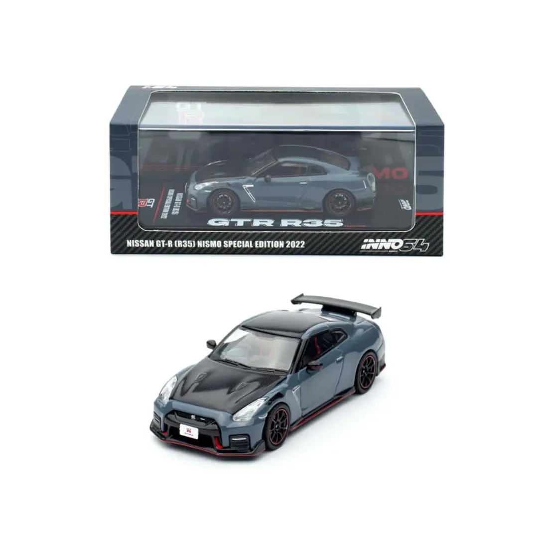 Inno 1/64 NISSAN GT-R (R35) NISMO SPECIAL EDITION 2022 Stealth Gray ...