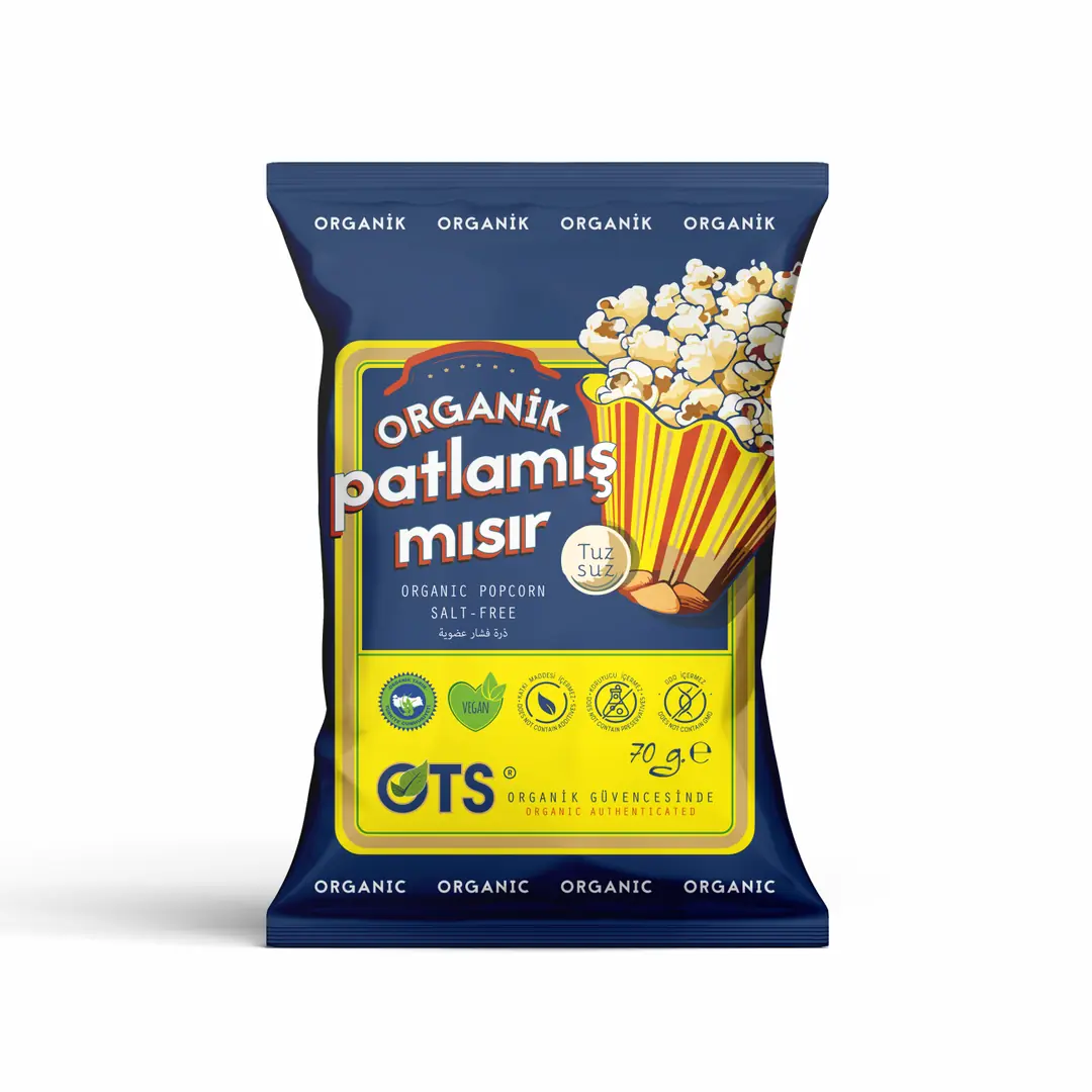 OTS Organic Popped Corn 70g