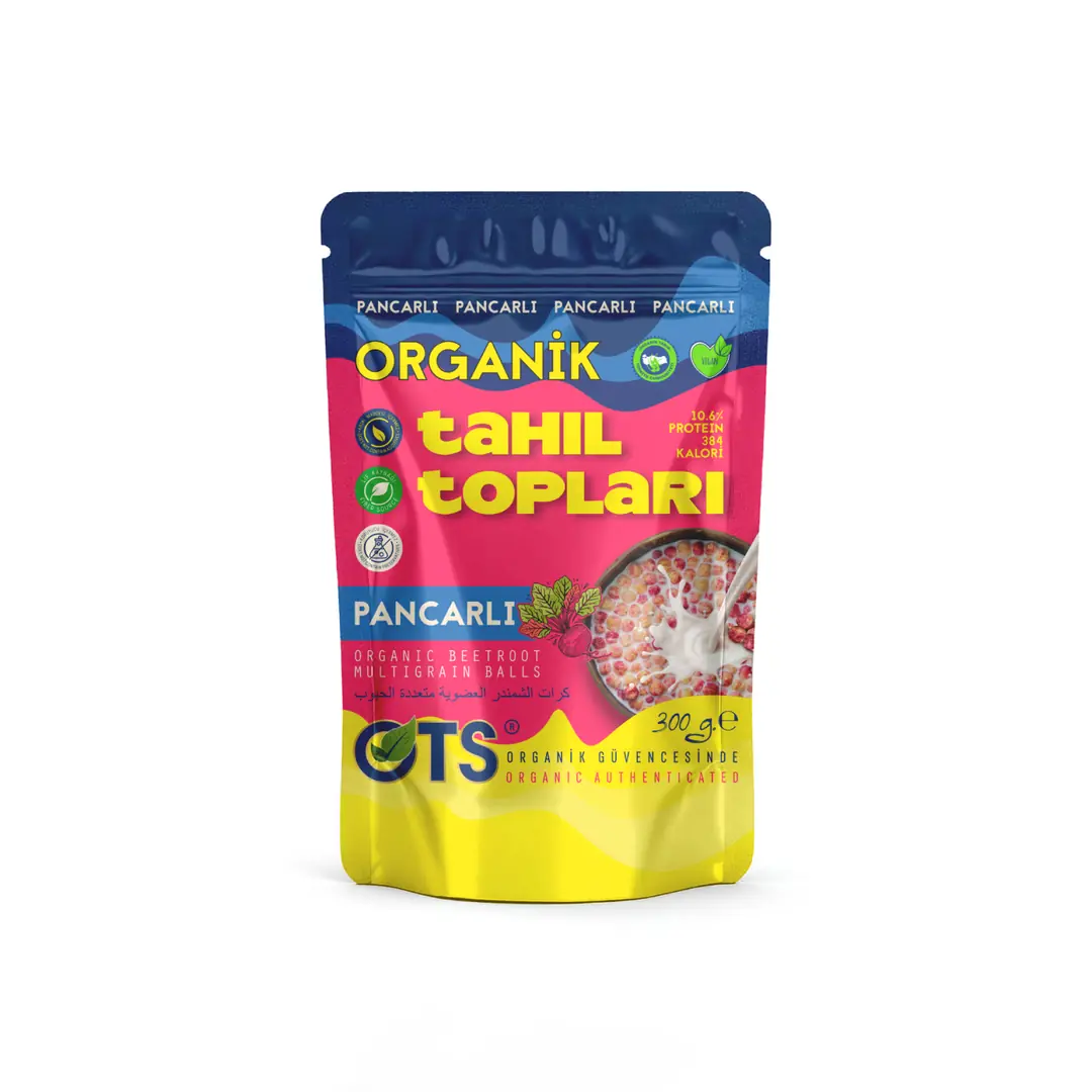 OTS Organic Beetroot Cereal Balls