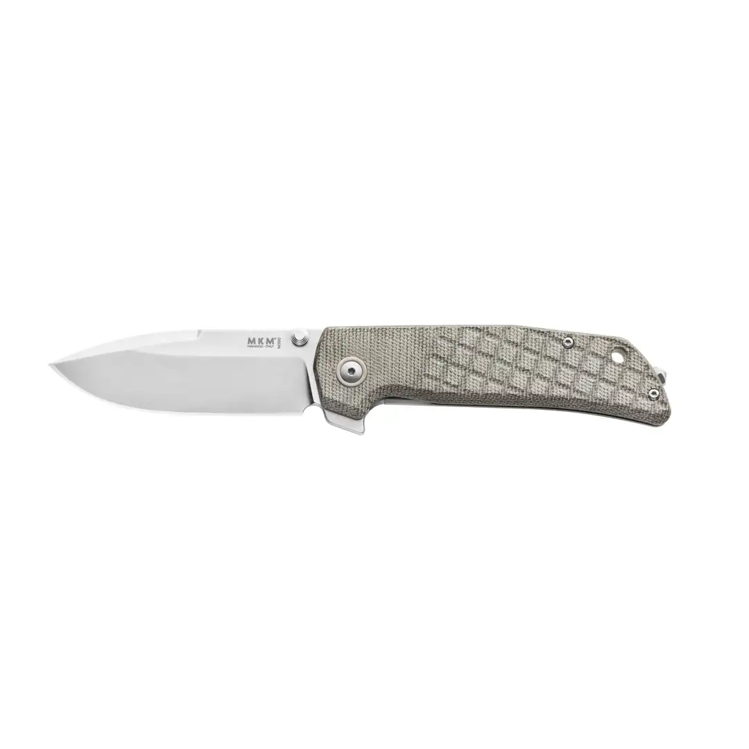 MKM Maximo Titanium Frame and Green Canvas Handle Çakı