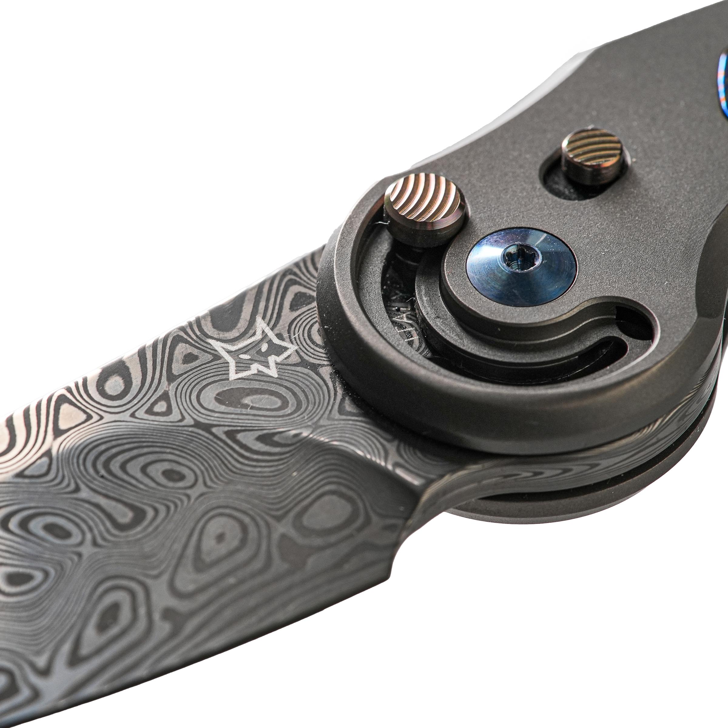 Fox Knives Jupiter Damasteel DS93X Titanium + Timascus Çakı | Natureland