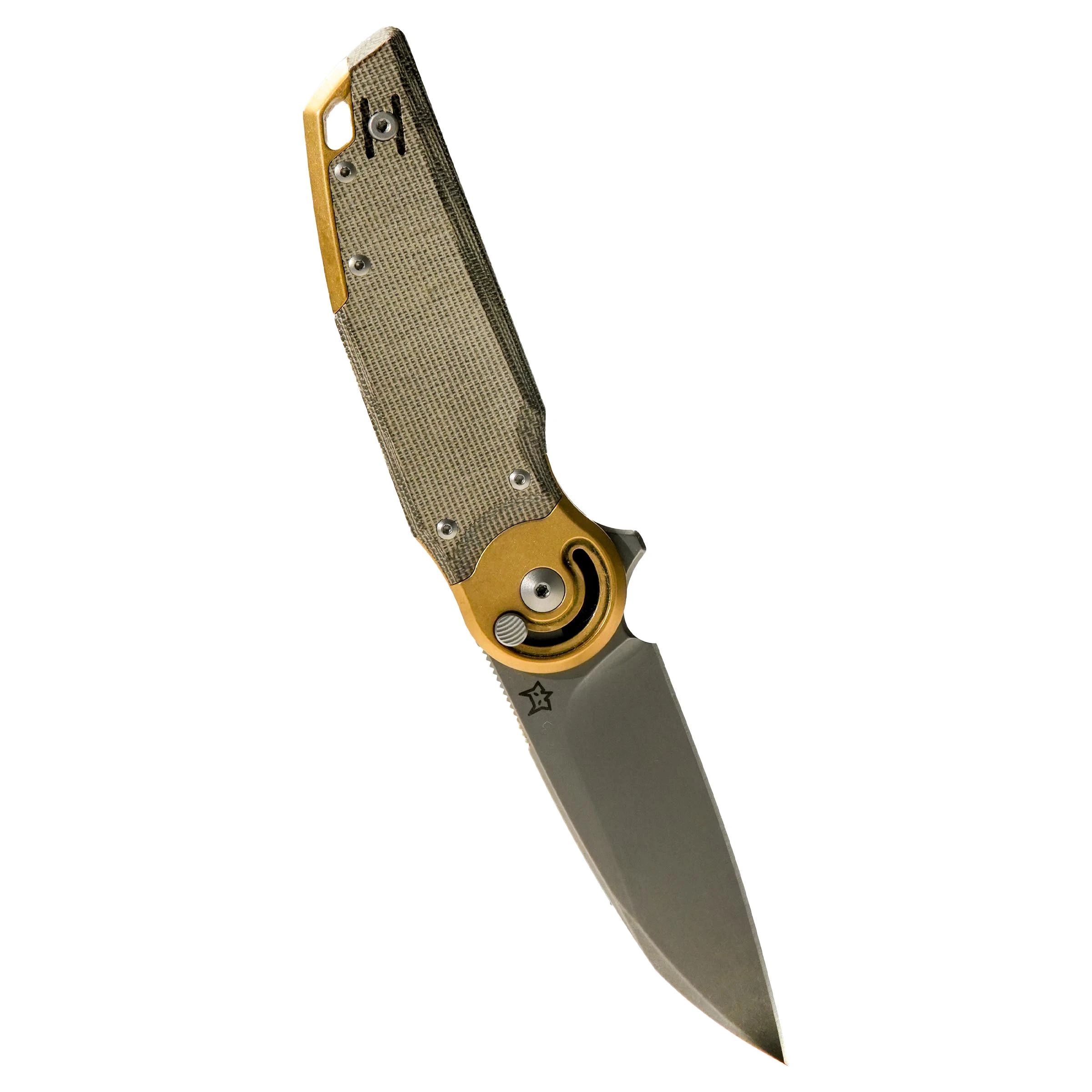 Fox Knives Metamorphosis B4 M390 Micarta + Brass Bolster Çakı | Natureland