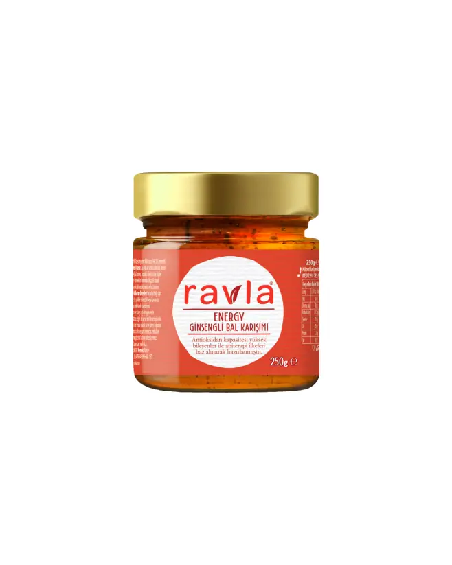 Ravla Energy Ginsengli Bal Karışım - 250g