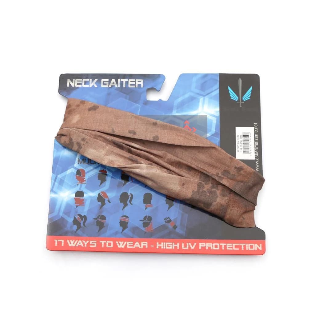 Tactical Buff , 17 Farklı Şekilde Kullanılabilen Askeri Bandana KURUKAFA
