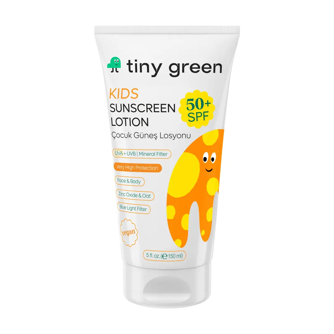 Kids Sunscreen Lotion SPF50+ 150ml | Tiny Green