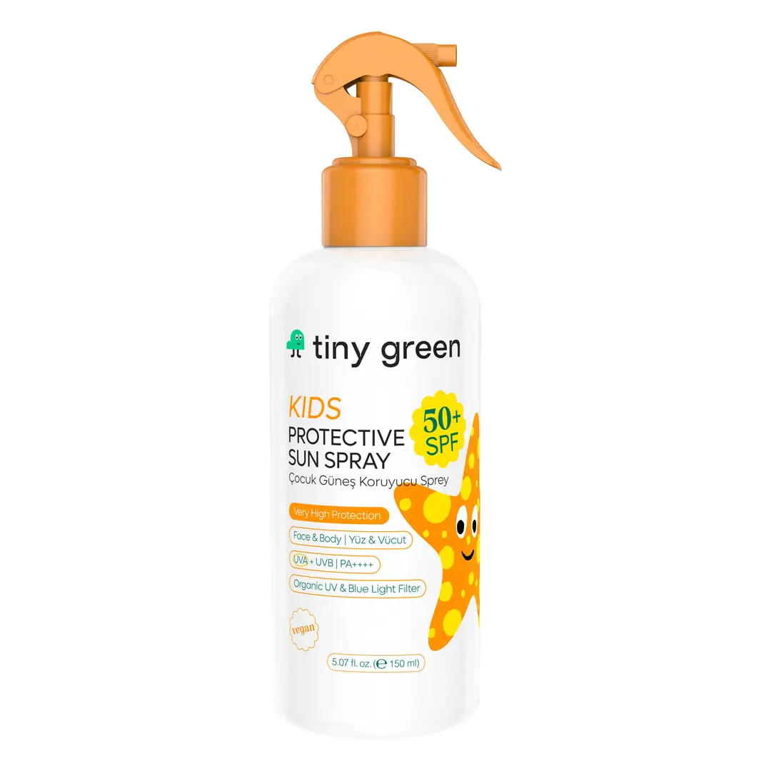 Kids Sunscreen Spray SPF50+ 150ml | Tiny Green