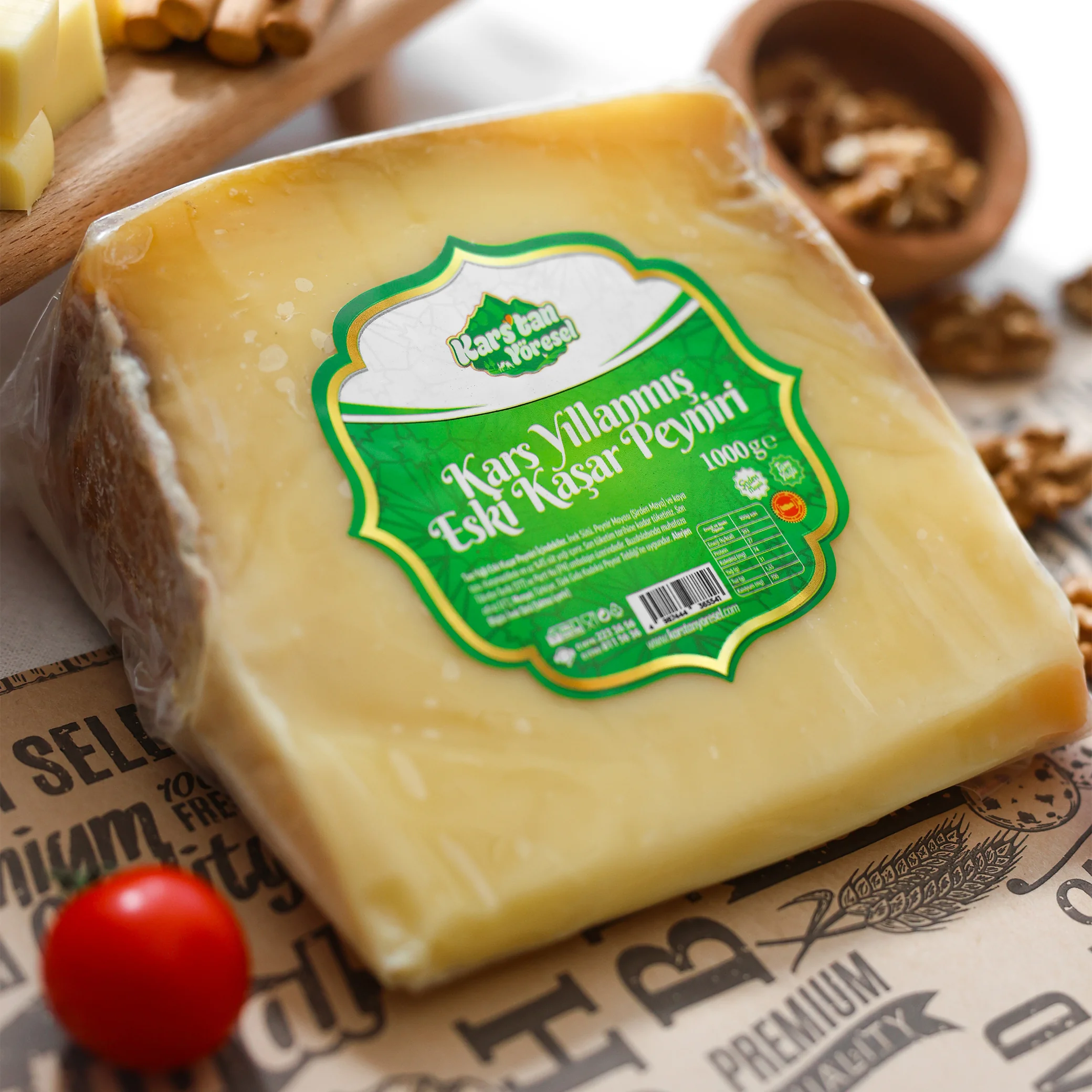 Kars Yıllanmış Eski Kaşar - 1KG – Karstan Yöresel