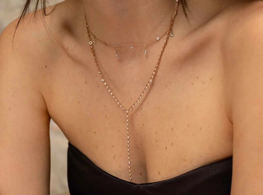 Anka Pırlanta Tohum Kolye