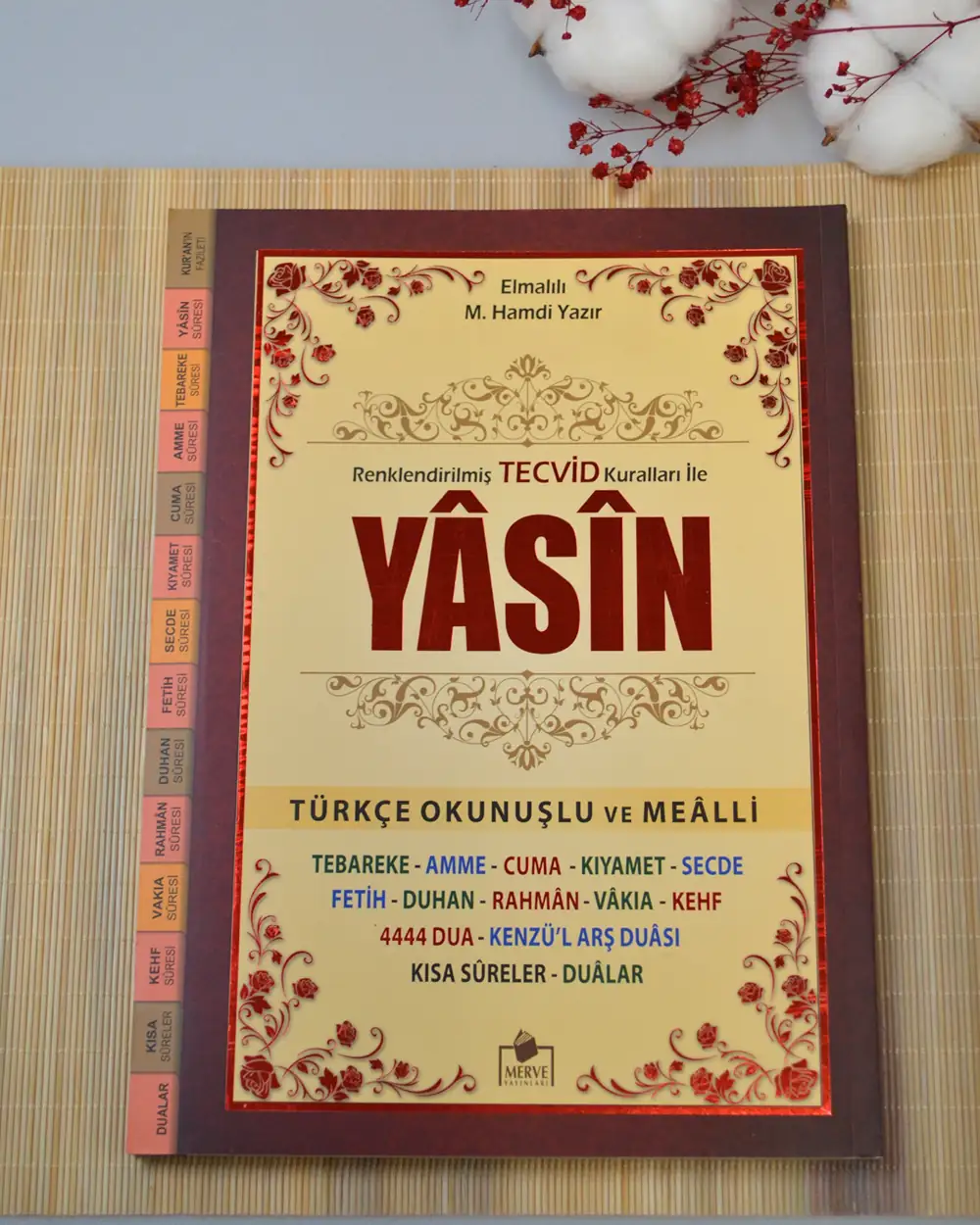 Renklendirilmiş Tecvid Kuralları ile Yasin Dua Kitabı Rahle Boy ...