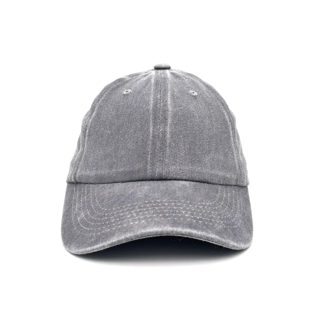 Basic Cap Washed Grey - Hatclo