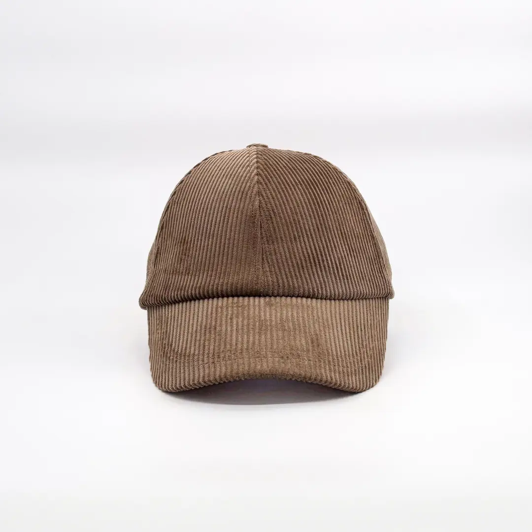Light Brown Corduroy Cap - Hatclo